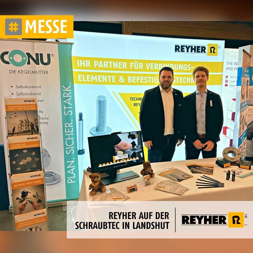REYHER auf der SchraubTec in Landshut - REYHER - Verbindungselemente ...