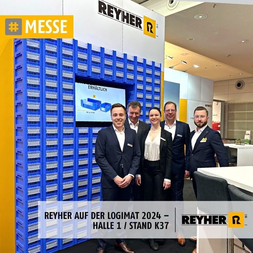 REYHER auf der LogiMAT 2024 - REYHER - Verbindungselemente und Befestigungstechnik