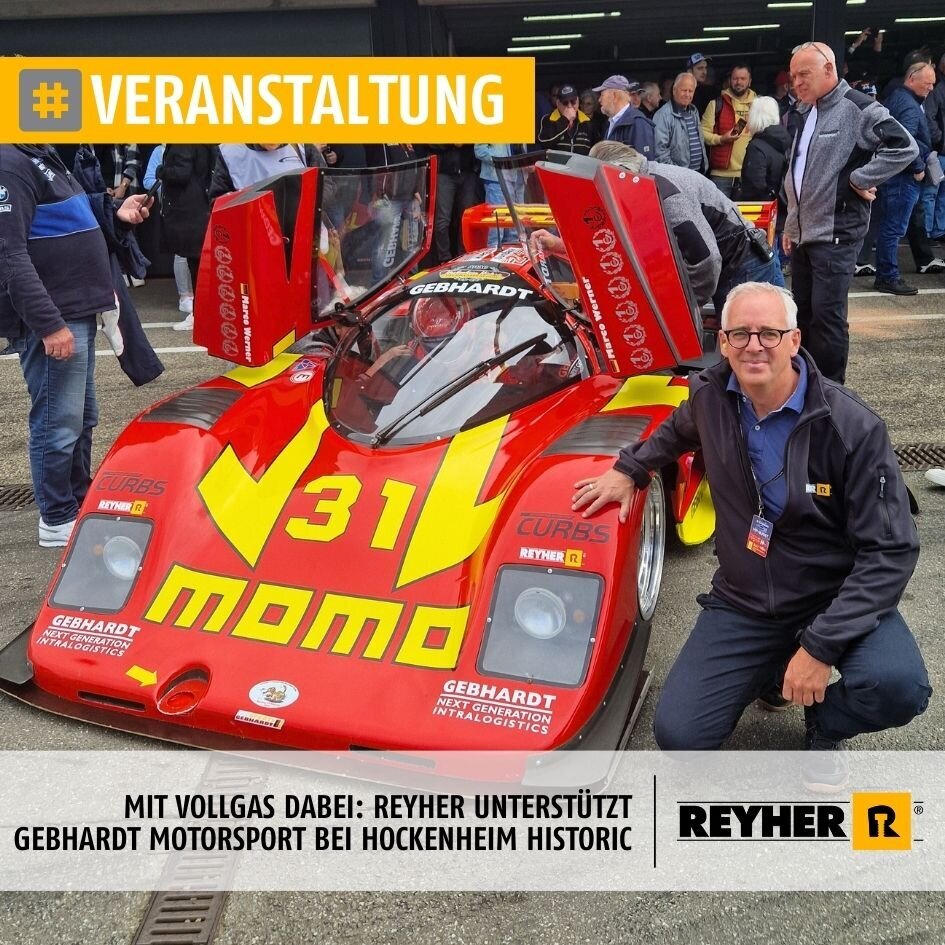 Mit Vollgas dabei: REYHER unterstützt GEBHARDT Motorsport bei ...