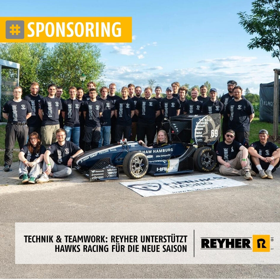 Technik und Teamwork: REYHER unterstützt HAWKS Racing für die neue ...