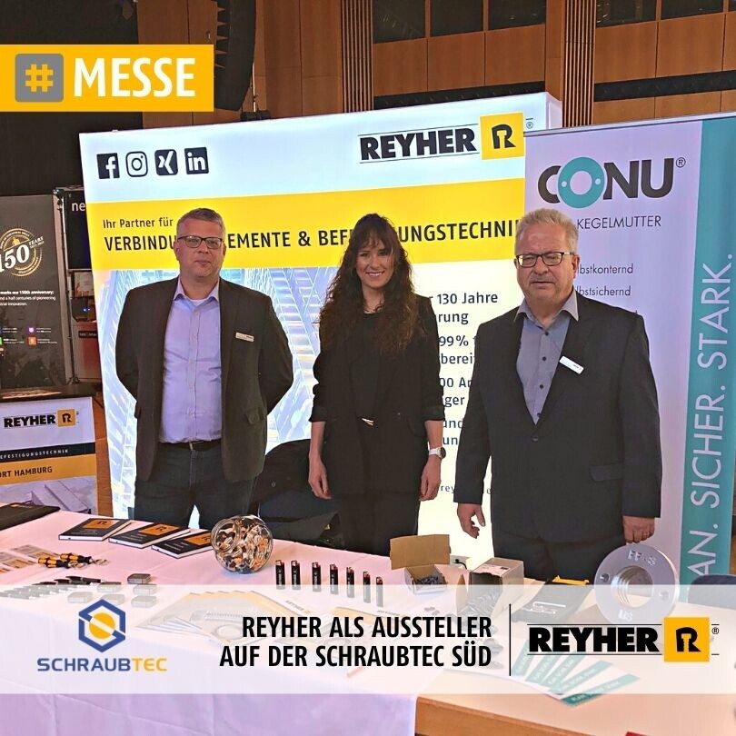 REYHER als Austeller auf der SchraubTec Süd in Sindelfingen - REYHER ...