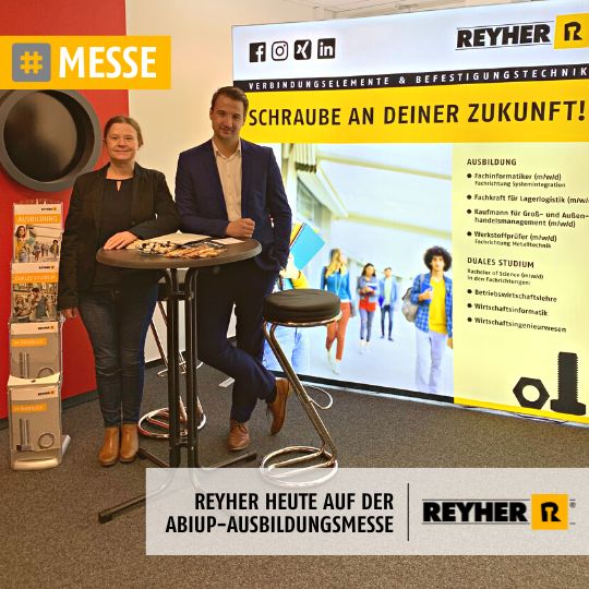 REYHER heute auf der AbiUp-Ausbildungsmesse - REYHER ...